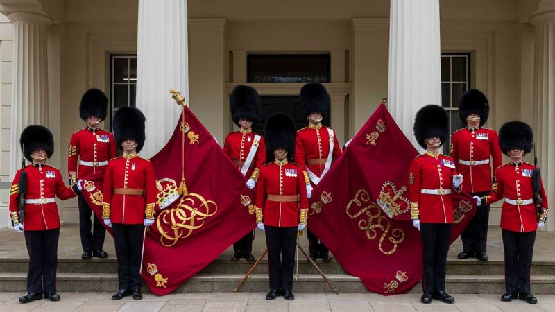 The King's Company Grenadier Guards and their unique connection to ...