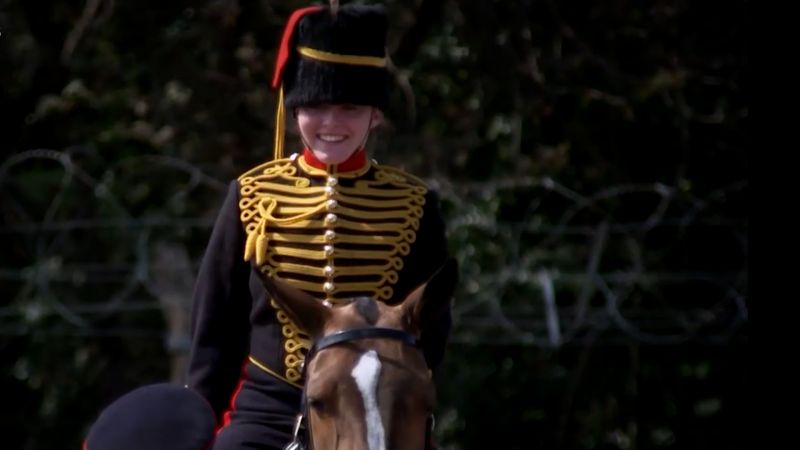 Young riders pass tough test as King's Troop prepare for coronation day