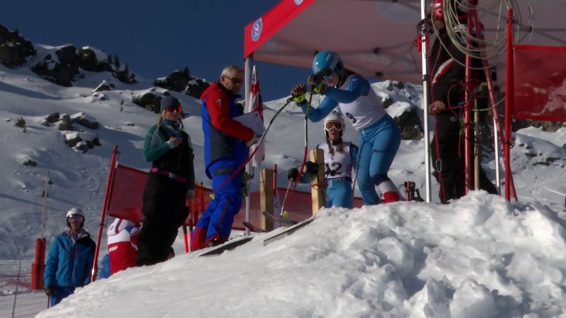 Downhill racers: RAF pair wow crowds and win big in Inter Services snow ...