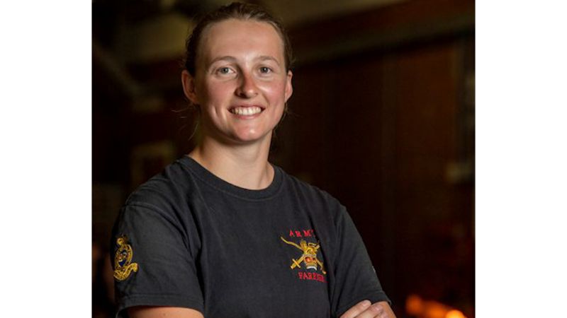 Soldier Training To Become Army's First Female Farrier