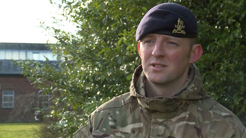 Lance Corporal Craig Daniels Given Award For Saving Soldier's Life