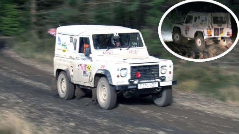 REME Man Wins 2017 Armed Forces Rally Team Drivers' Championship