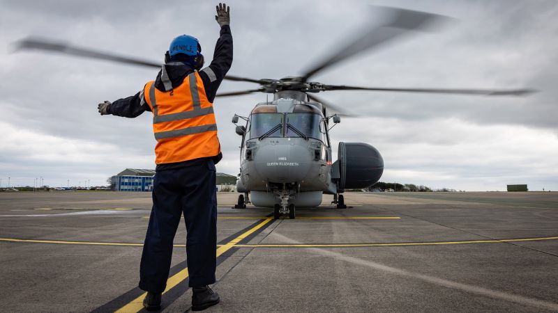 Royal Navy's New Merlin 'Crowsnest' Helicopter Enters Service