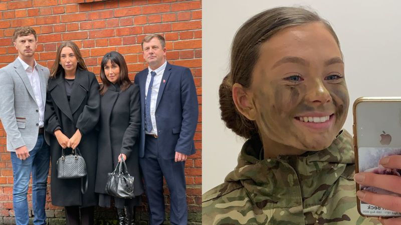 Jaysley Beck's sister warns women not to join Army in wake of failings ...