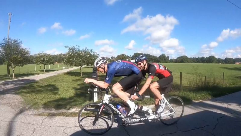 RAF Triathlon Guide Aiming For Paralympics