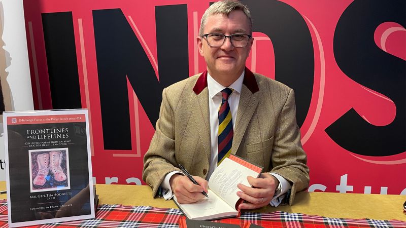 Shock, horror and humour of war explained by ex-Army surgeon through poetry