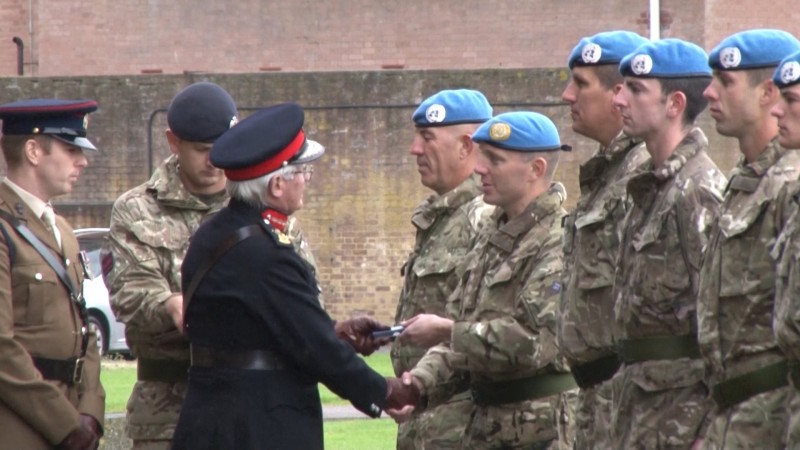 British Troops Awarded For Peacekeeping Work In South Sudan