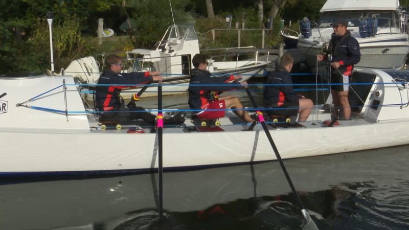 Military Rowing Team Prepare To Cross Atlantic