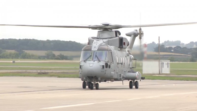 Getting The Merlin Ready For HMS Queen Elizabeth