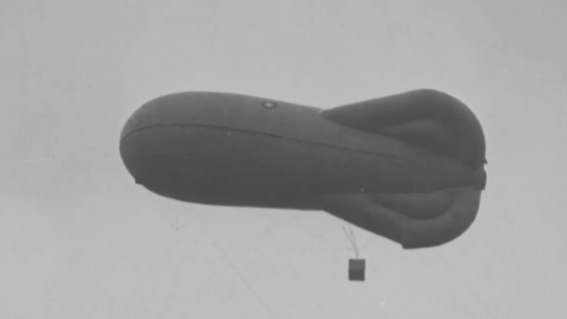 The historic lasting power of military balloons