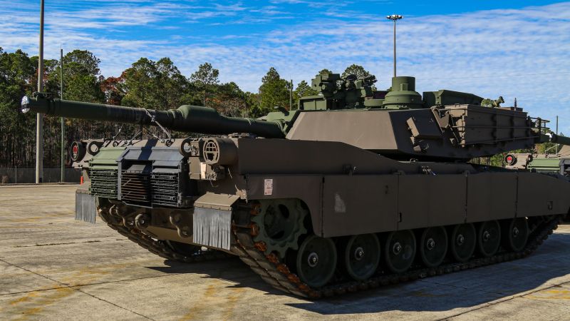 'Guzzling' US Abrams tanks will need separate supply chain on Ukraine's ...