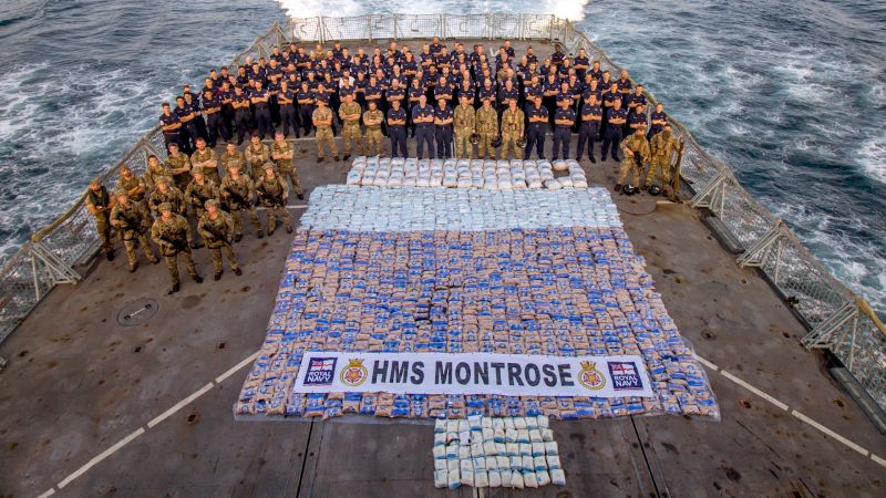 Royal Navy Seizes More Than £3m Of Drugs In Gulf