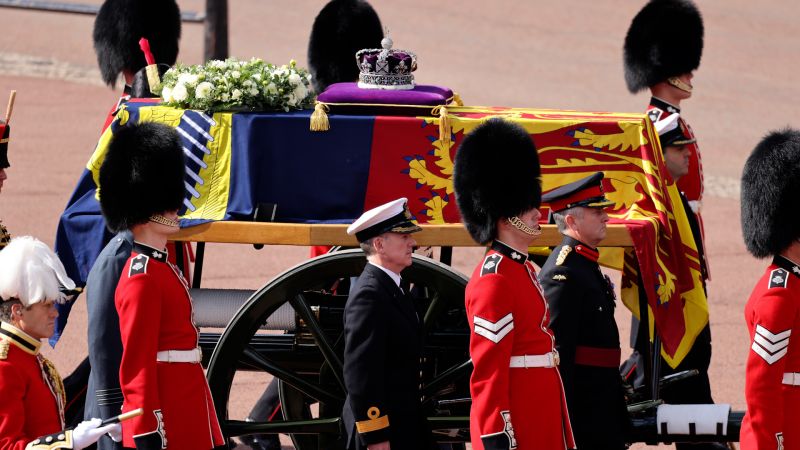 Queen's coffin procession: Full details of the military's involvement