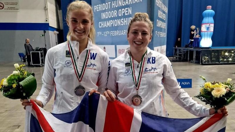 Army pentathlete Kerenza Bryson wins bronze at Hungarian Indoor ...