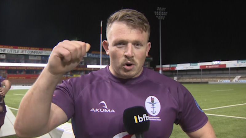 RAF rugby union wishes Amy Cokayne luck ahead of England World Cup final