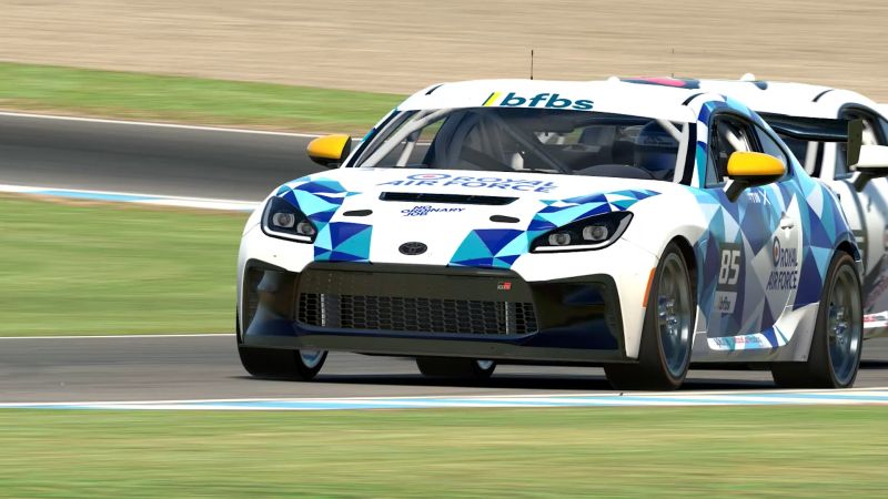 RAF driver Ryan Martin wins AFVRC eMotorsport title