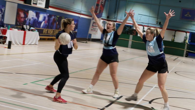 New-look Royal Navy aiming to make Inter Services netball impact