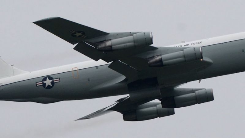 Special US 'Nuke Sniffer' aircraft in the UK for rare visit