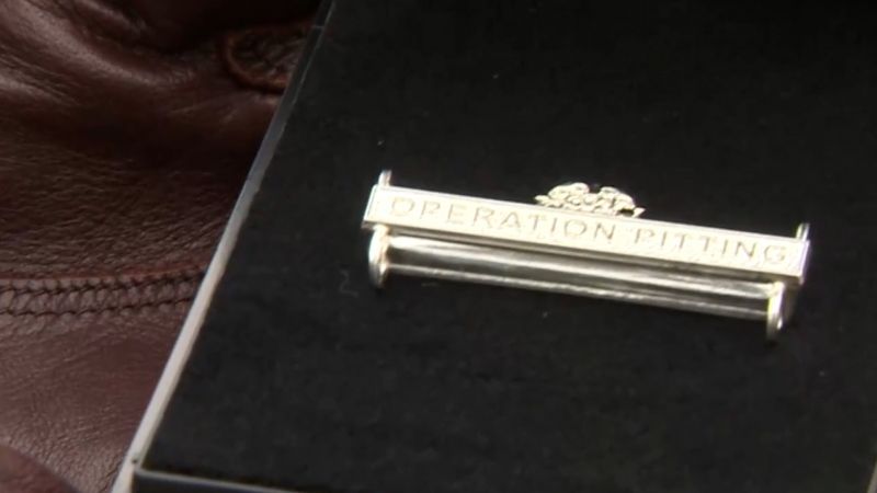 Op Pitting: RAF personnel receive honours for service