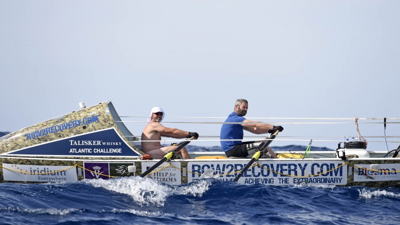 Former Paratrooper Begins "World's Toughest Rowing Race"