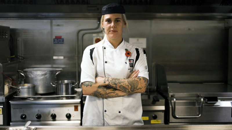 Royal Navy chef crowned best in Armed Forces for exceptional skill and ...