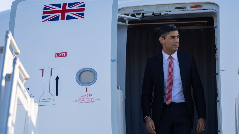 Sunak quiet on whether Wallace's Nato job bid is on agenda during US trip