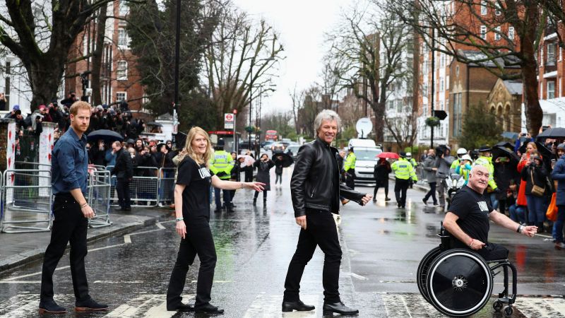 Harry Joins Jon Bon Jovi At Abbey Road For Invictus Charity Single ...