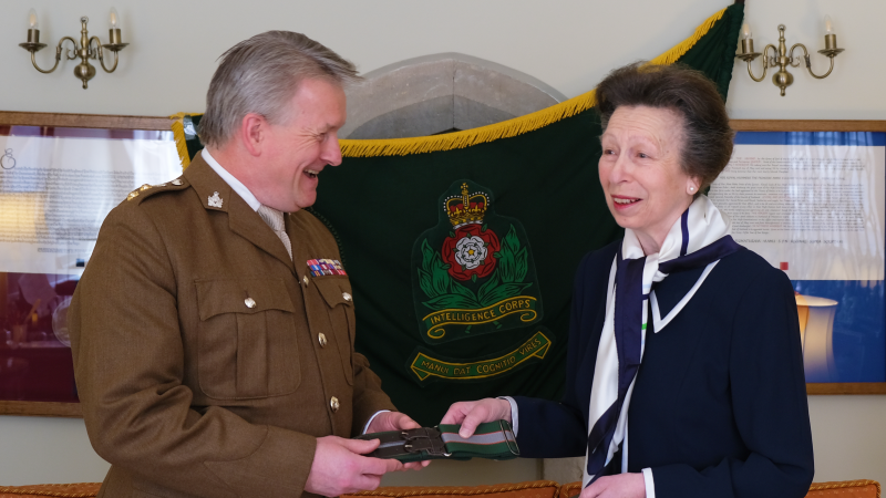 Princess Anne appointed Colonel-in-Chief of Army's Intelligence Corps
