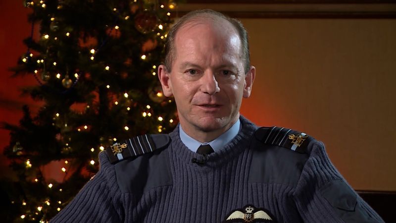 Thank you on behalf of a grateful nation, RAF chief says in Christmas ...