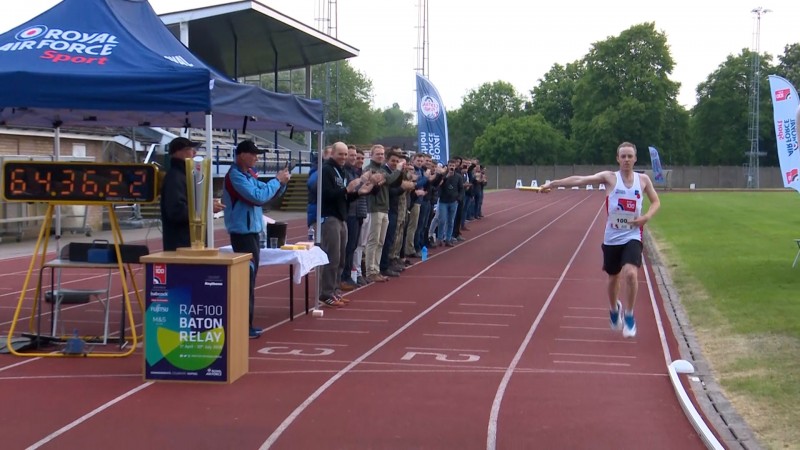 RAF Athletes Make History After Smashing Million-Metre Relay Record