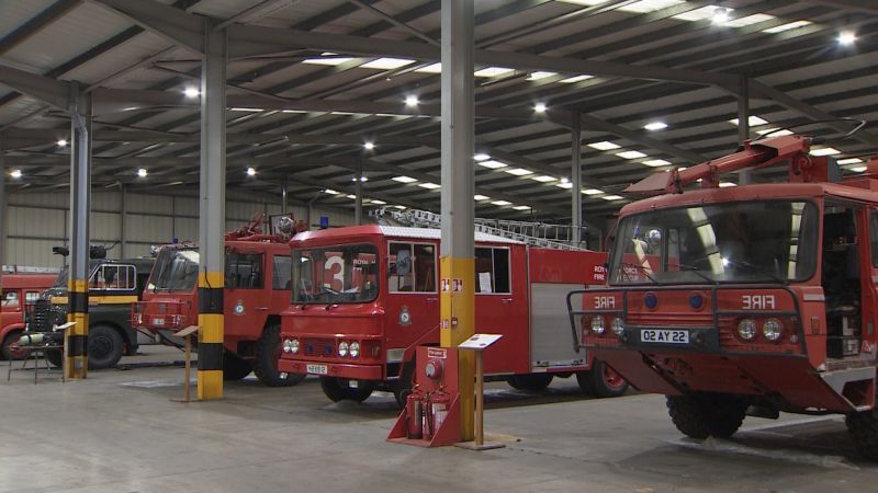 RAF Firefighting Museum: Looking Around The Collection Which Could Soon ...