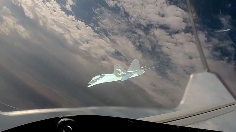 Real flying, virtual fighting: RAF to test augmented reality dogfight ...