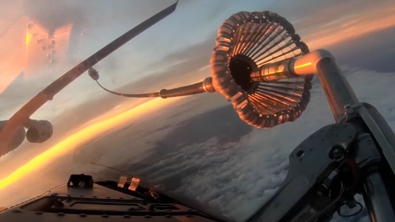 RAF successfully refuels Typhoon and C-130 mid-air using sustainable ...