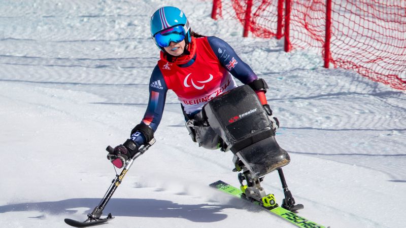 RAF's Shona Brownlee finishes sixth in Winter Paralympics debut