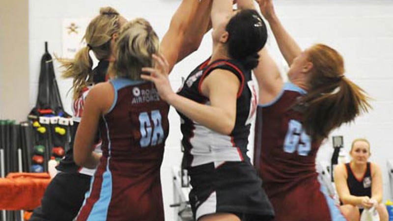 Conclusive Victory for Army Over RAF in Netball Championships