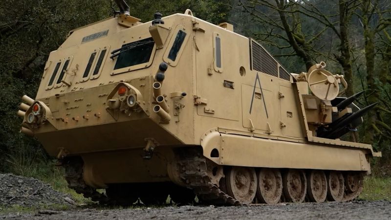 The farmer renting out tanks and missile launchers to make British Army ...