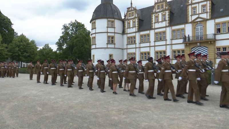 Top Military Award For Germany's Last Remaining REME Battalion