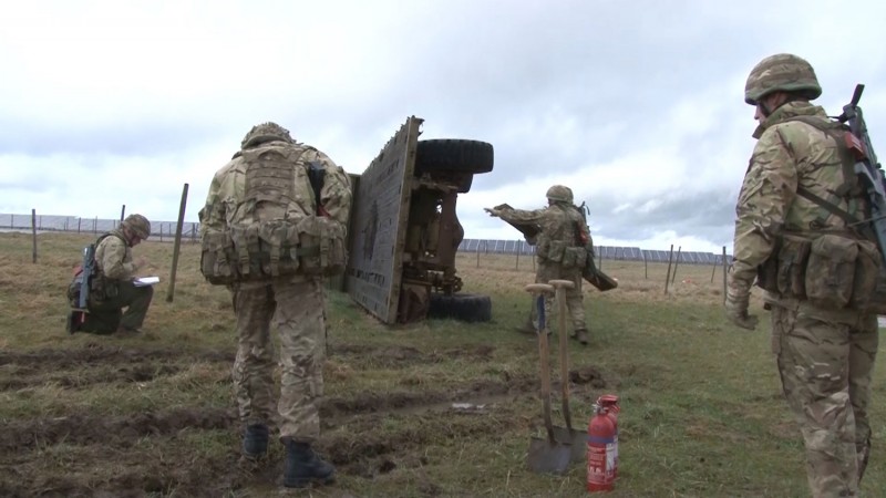 The REME team: Rescue mechanics train at MOD Lyneham