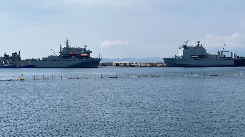 Two RFA ships set to support Israel alongside in Gibraltar