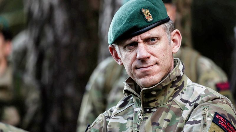 Royal Marine takes on top Royal Navy role for first time in history of ...