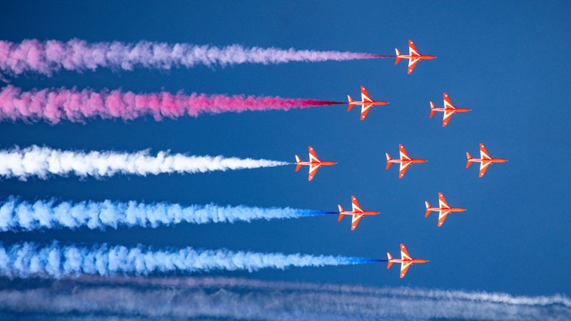 Where to see the Red Arrows in 2024: full display dates for 60th ...