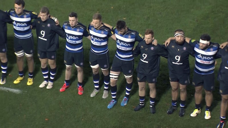 Forces Rugby Stars Take On Bath In Remembrance Match