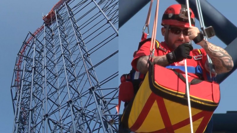 Double Amputee Rick Clement In Terrifying Charity Abseil