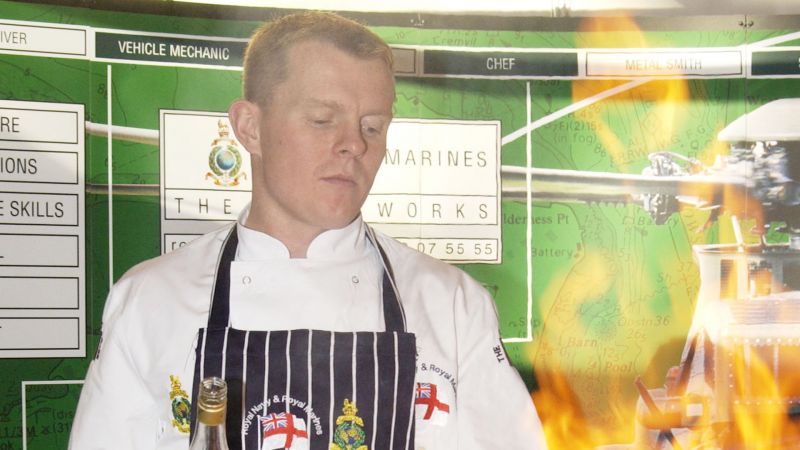 'Boom!': Commando chef awarded MBE for health promotion