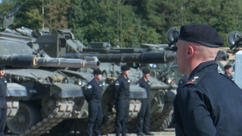 Royal Tank Regiment reunites after mission deterring Russian aggression ...
