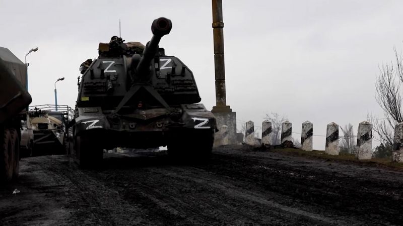 Ukraine: What are the letters and symbols painted on Russian military ...