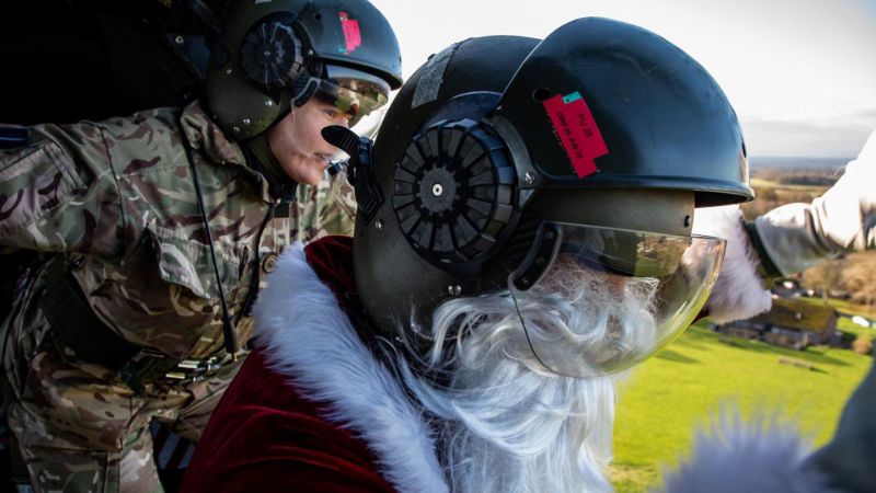 MavGeeks Track Santa: The key role the RAF plays in spotting Father ...