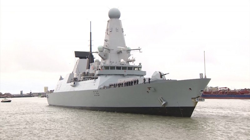 Inside The Biggest Royal Navy Base Outside The UK