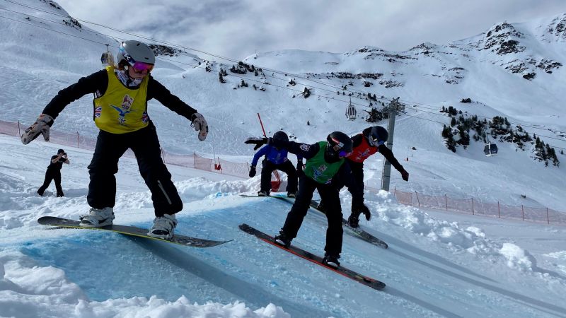 Army duo reign supreme at BFBS Snowboard Cross event