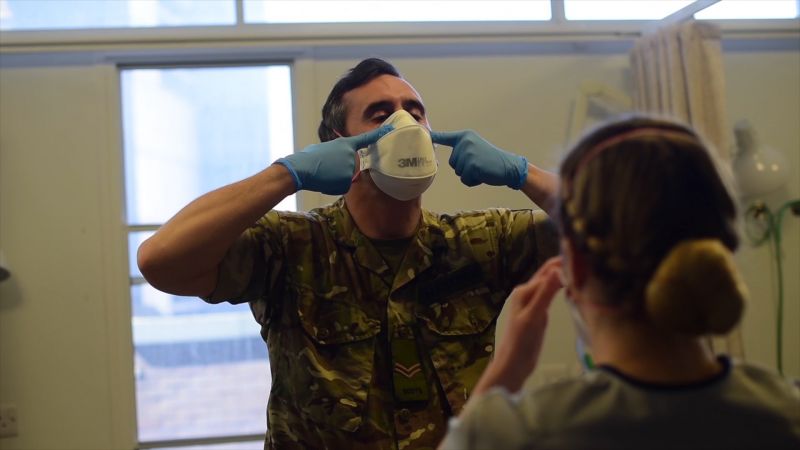 Coronavirus: Specialist Soldiers Help Test PPE In Scotland